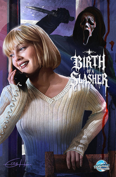 Ghostface Trade Dress Cover ORBIT: Birth Of A Slasher – Greg Horn Art